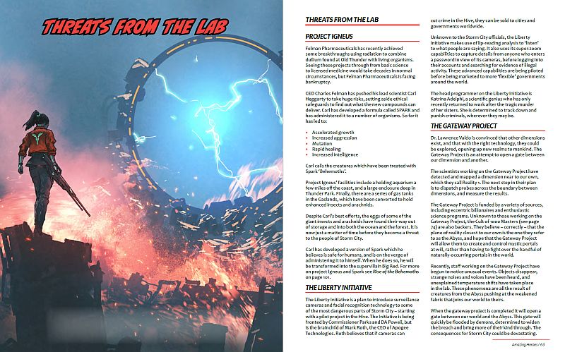 Amazing Heroes – Fast-paced superhero adventure | Amazing Tales